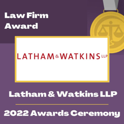 2022 Law Firm Award: Latham & Watkins, LLP – Washington Council of Lawyers