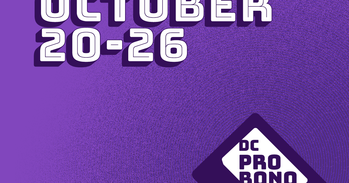 DC Pro Bono Week – Washington Council of Lawyers